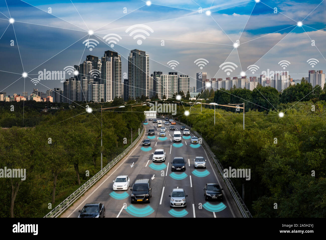Ville intelligente iot Banque de photographies et d’images à haute ...