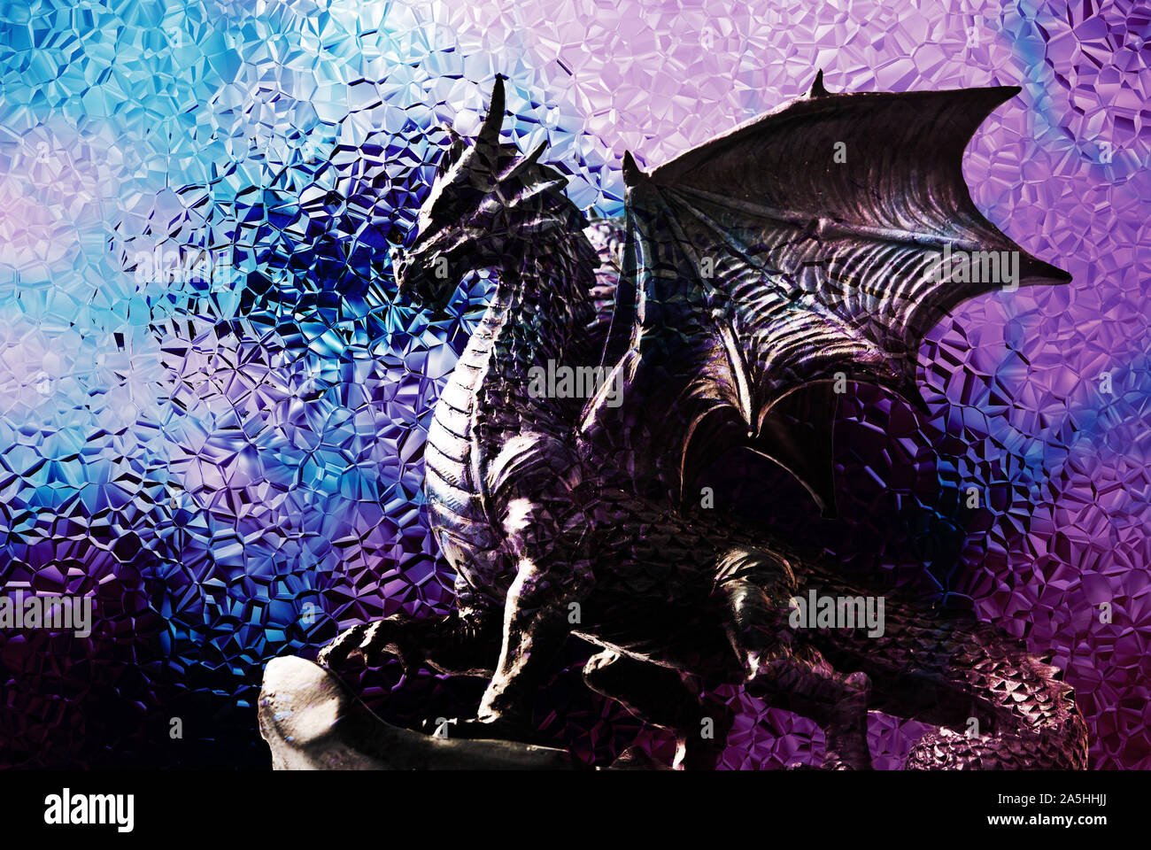 Winged dragon Banque de photographies et d’images à haute résolution ...