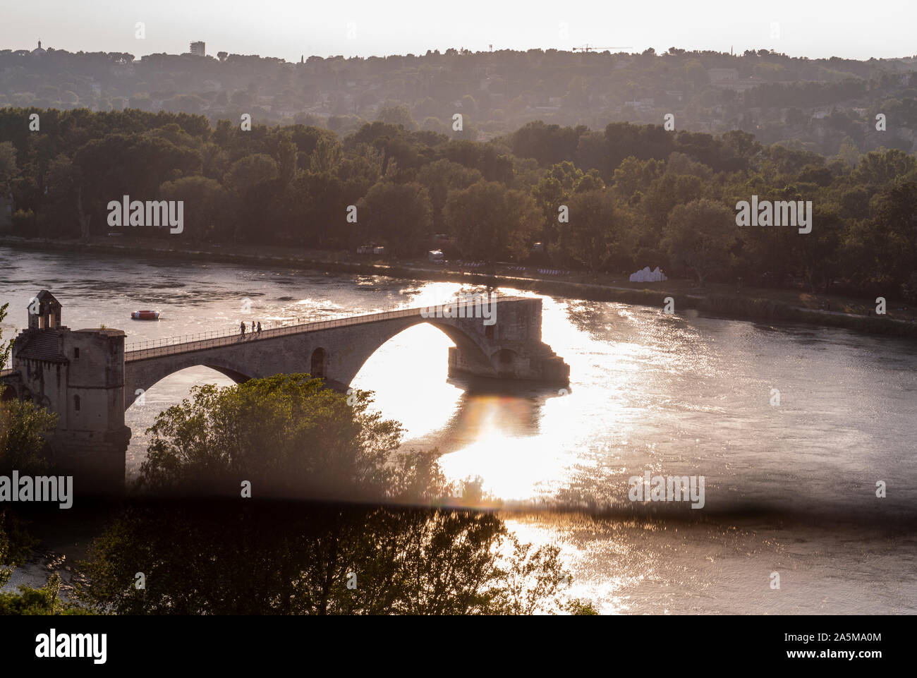 Avignon aerial view Banque de photographies et d’images à haute ...