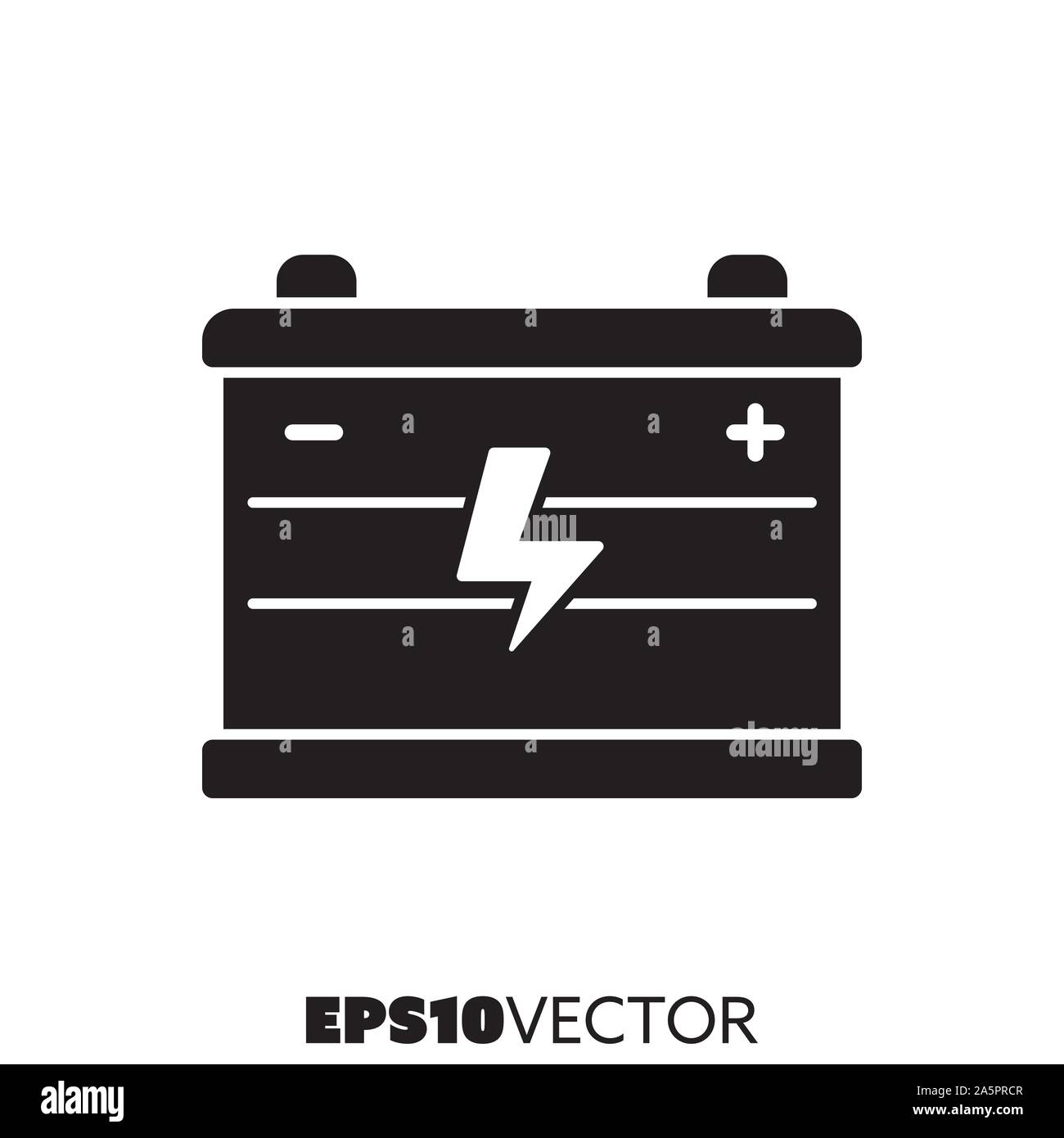 Simbolo della batteria Banque d'images vectorielles - Alamy