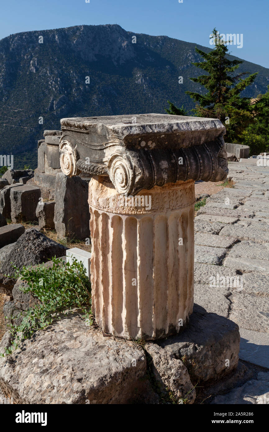 Site historique de delphi Banque de photographies et d’images à haute ...