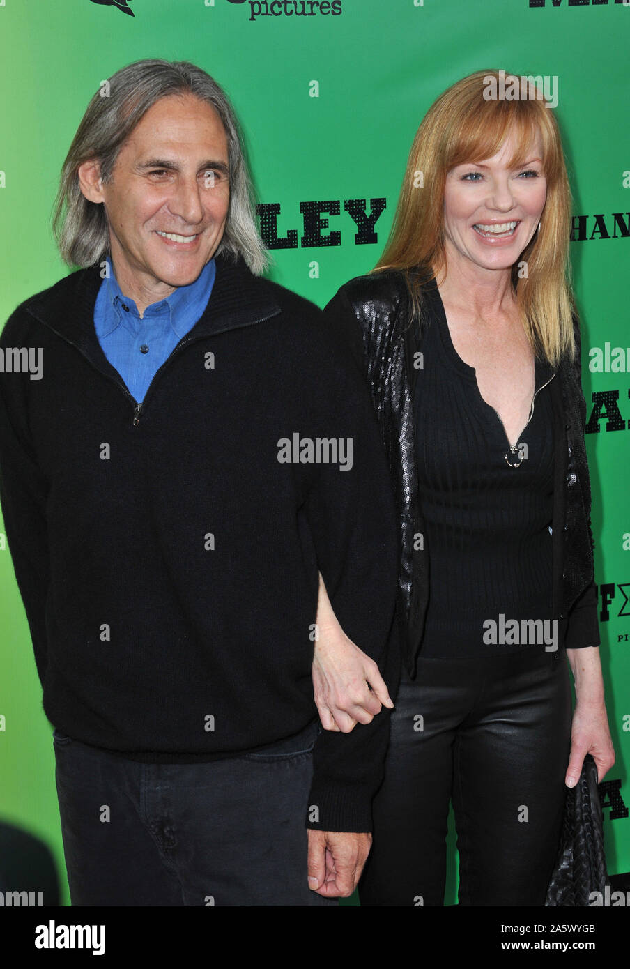 Marg helgenberger and alan finkelstein Banque de photographies et d ...