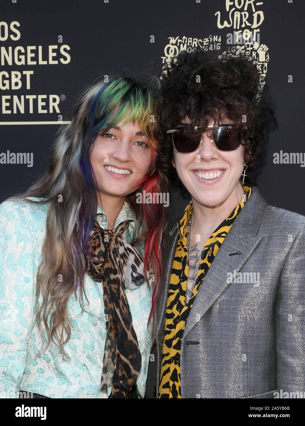 Los Angeles Centre LGBT's gold Vanguard Anniversaire Célébration 'Cœur ...