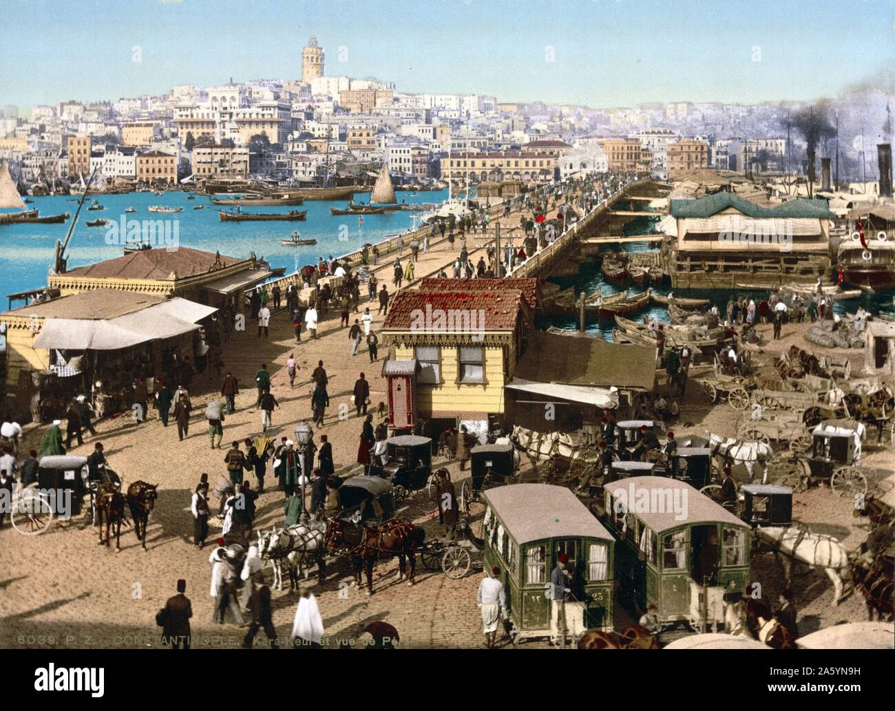 Galata et pera Banque de photographies et d’images à haute résolution ...
