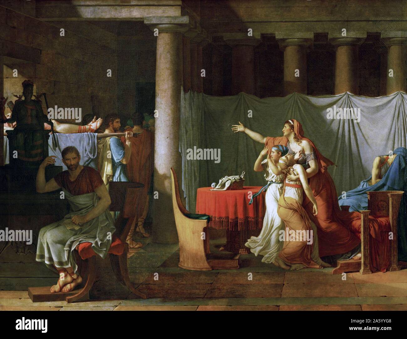 Jacques louis david francais Banque de photographies et d’images à ...