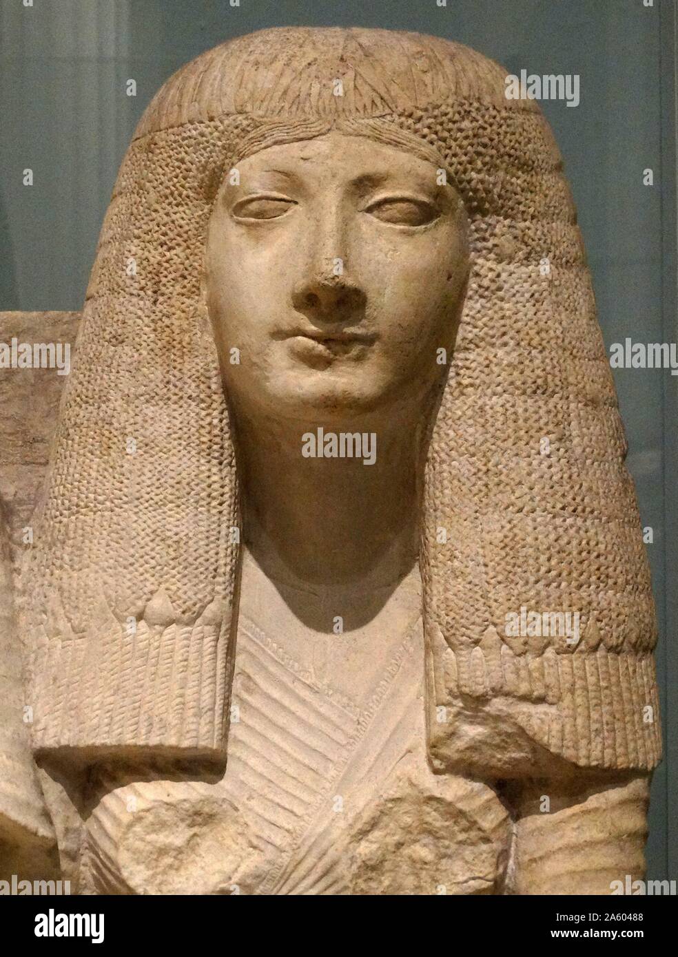 Sculpture d'épouse du général Horemheb à partir de l'Égypte ancienne ...