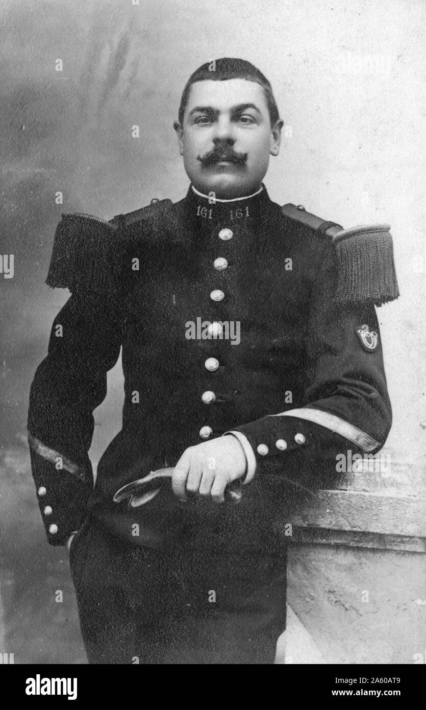 Soldier 1900 french Banque de photographies et d’images à haute ...
