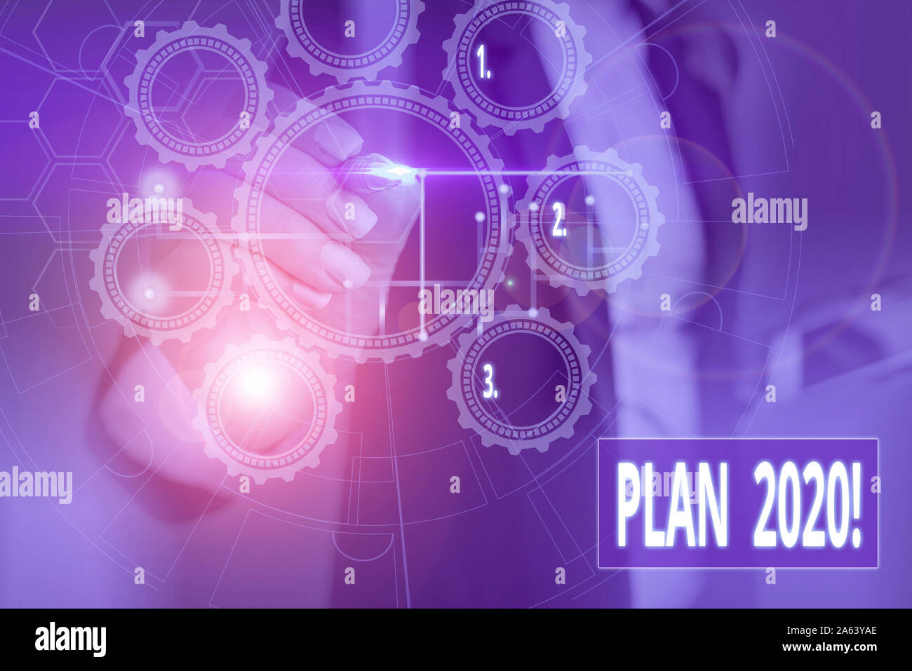 Plan conceptuel indiquant par écrit à la main 2020. Sens Concept ...