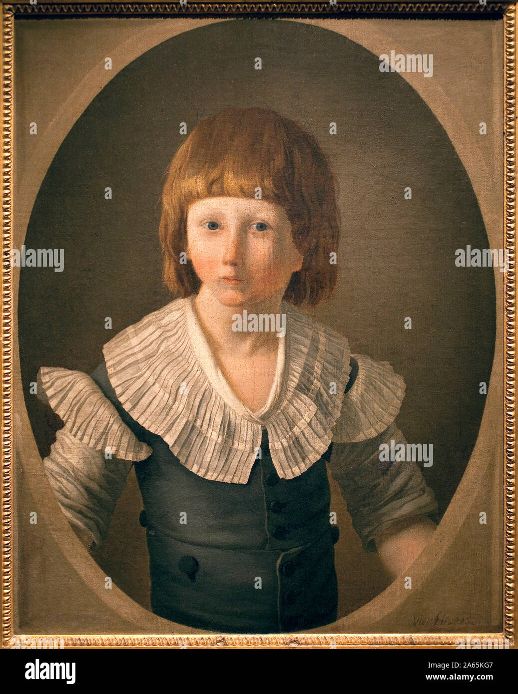 Portrait de Louis XVII (1785-1795), Louis Charles de Normandie devint ...