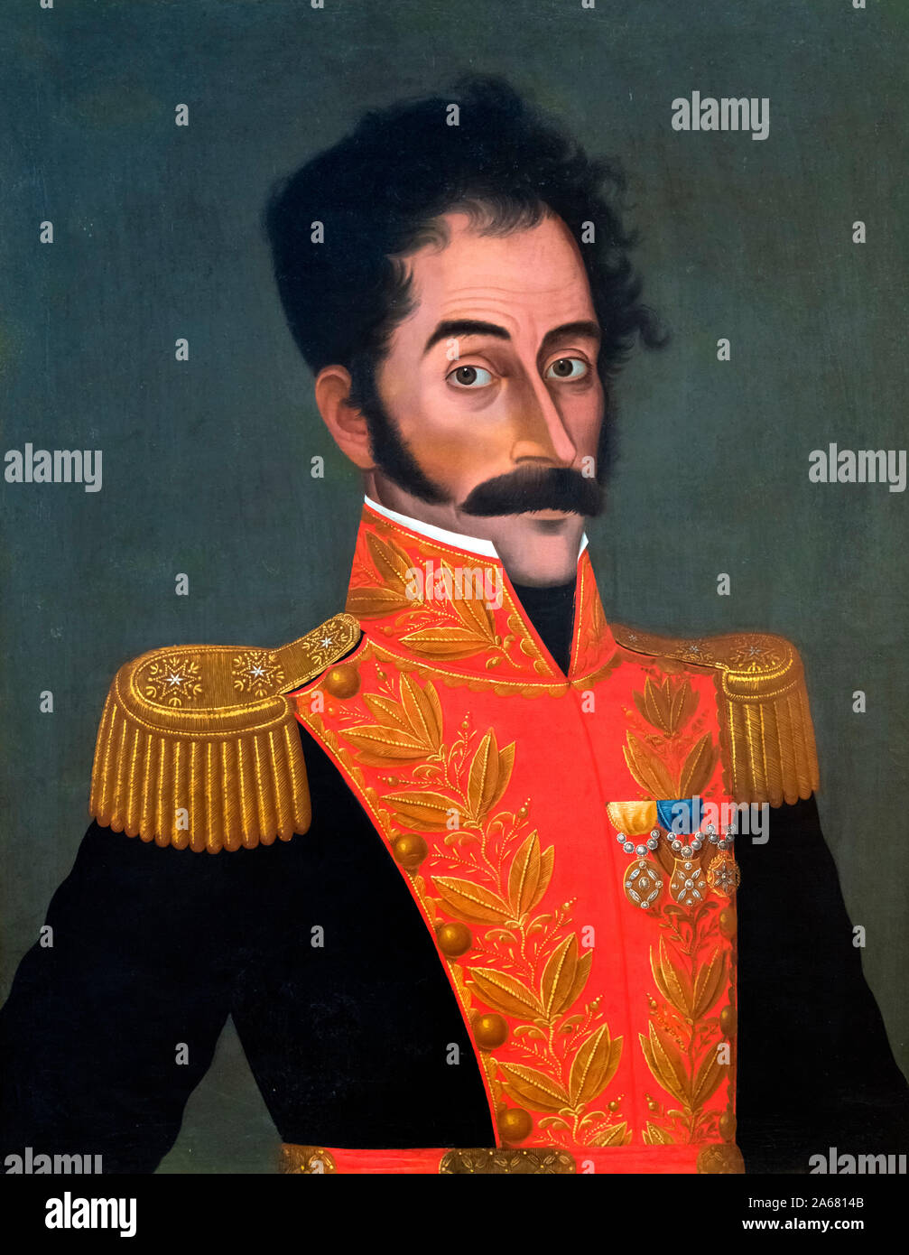 Simon bolivar painting Banque de photographies et d’images à haute ...