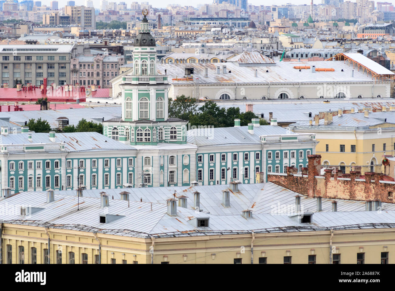 Old Buildings Of St Petersburg Banque d'image et photos - Alamy