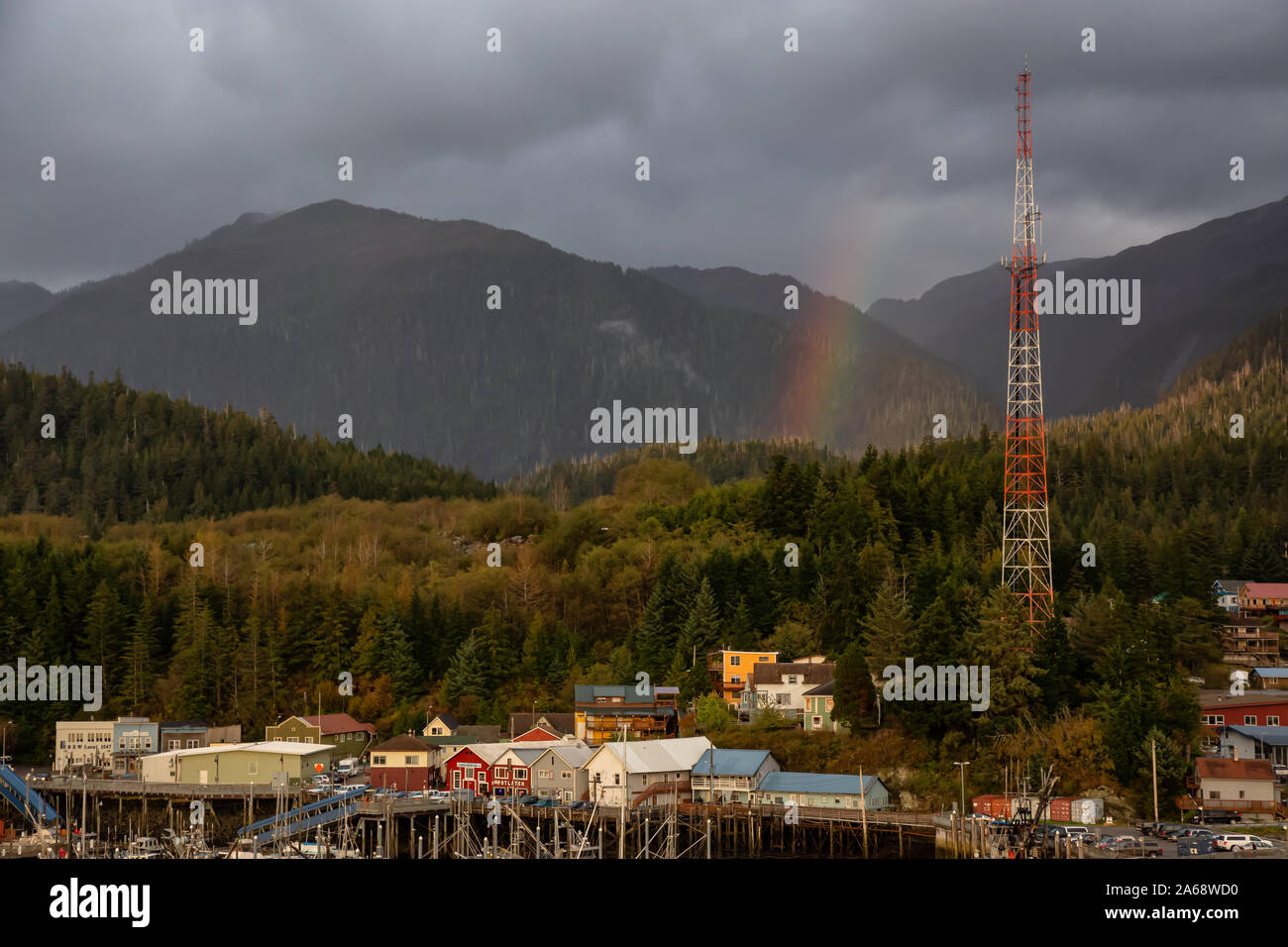 Ketchikan, Alaska, United States - 26 septembre 2019 : Belle Vue ...