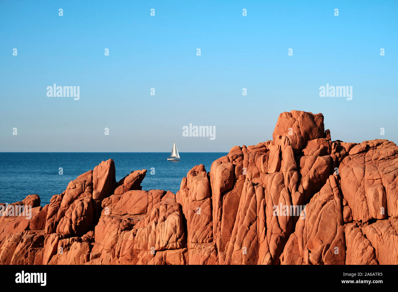 Rocce rosse beach Banque de photographies et d’images à haute ...