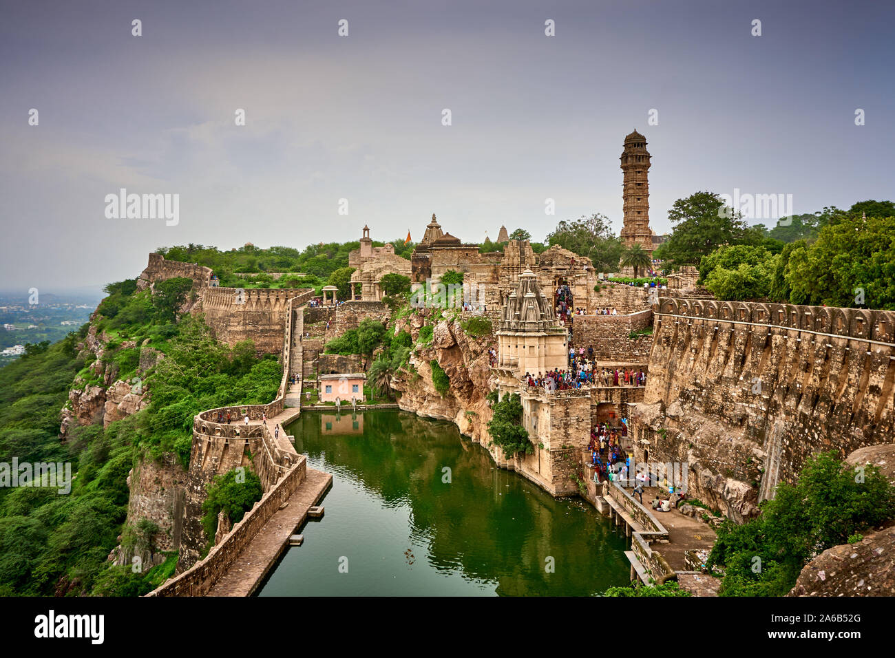 Chittorgarh fort india Banque de photographies et d’images à haute ...