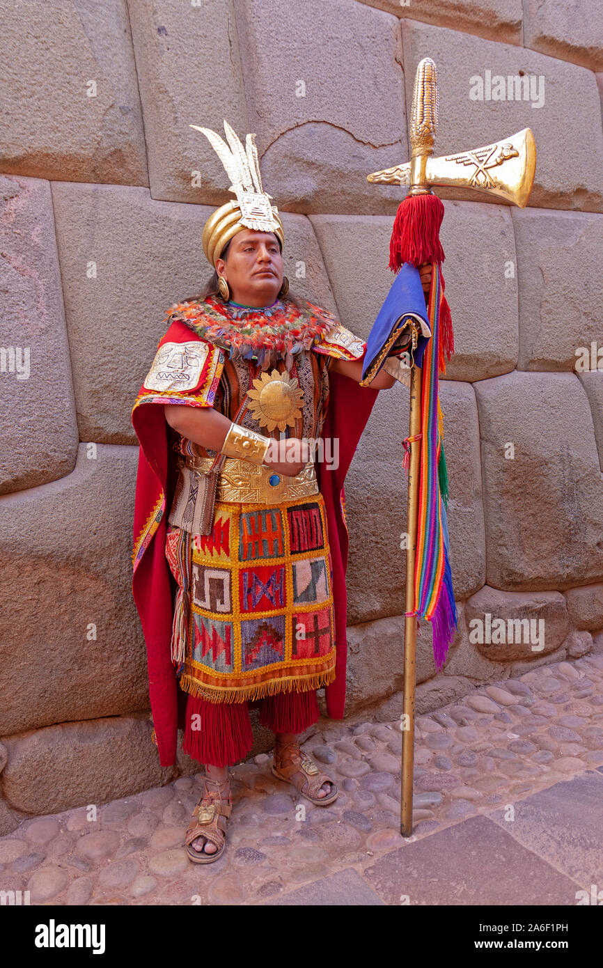 Inca people portrait man Banque de photographies et d’images à haute ...