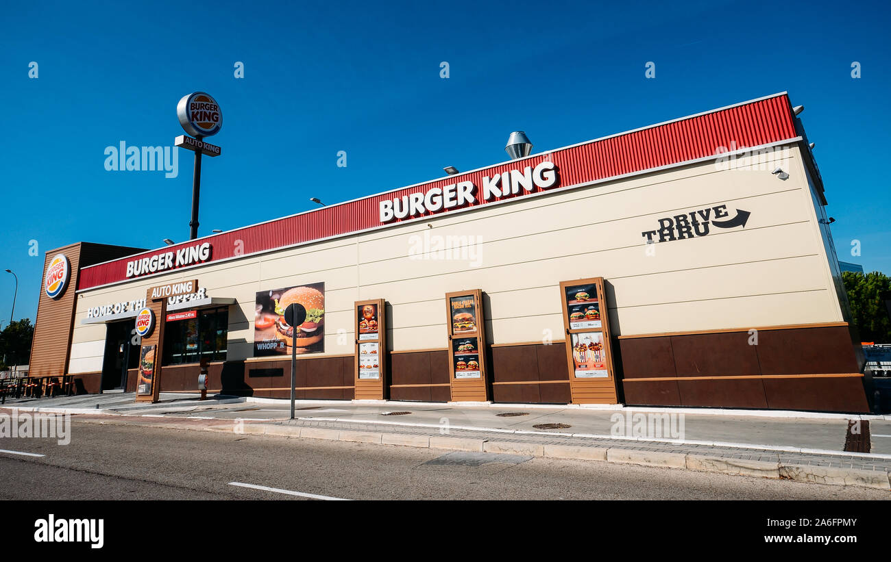 Burger king restaurant bk Banque de photographies et d’images à haute ...
