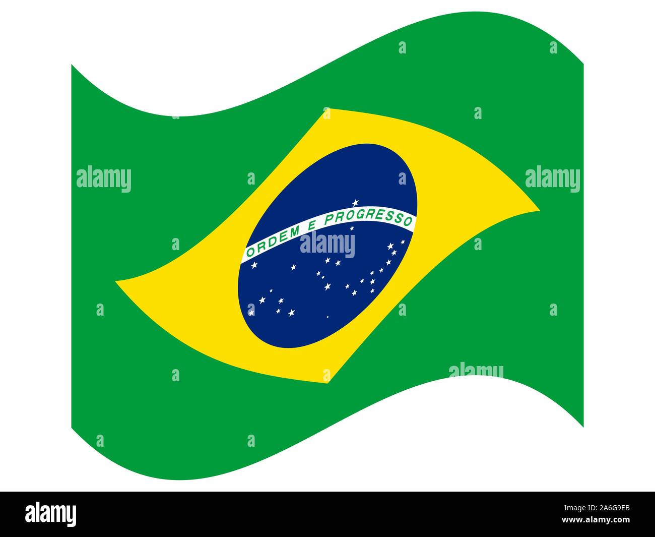 Drapeau de sao paulo Banque d'images vectorielles - Alamy