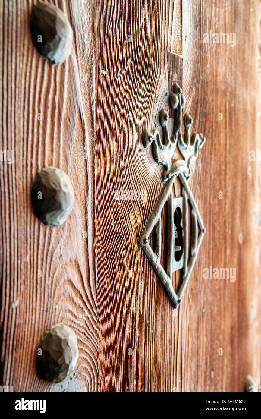 Texture de porte en bois Banque de photographies et d’images à haute ...