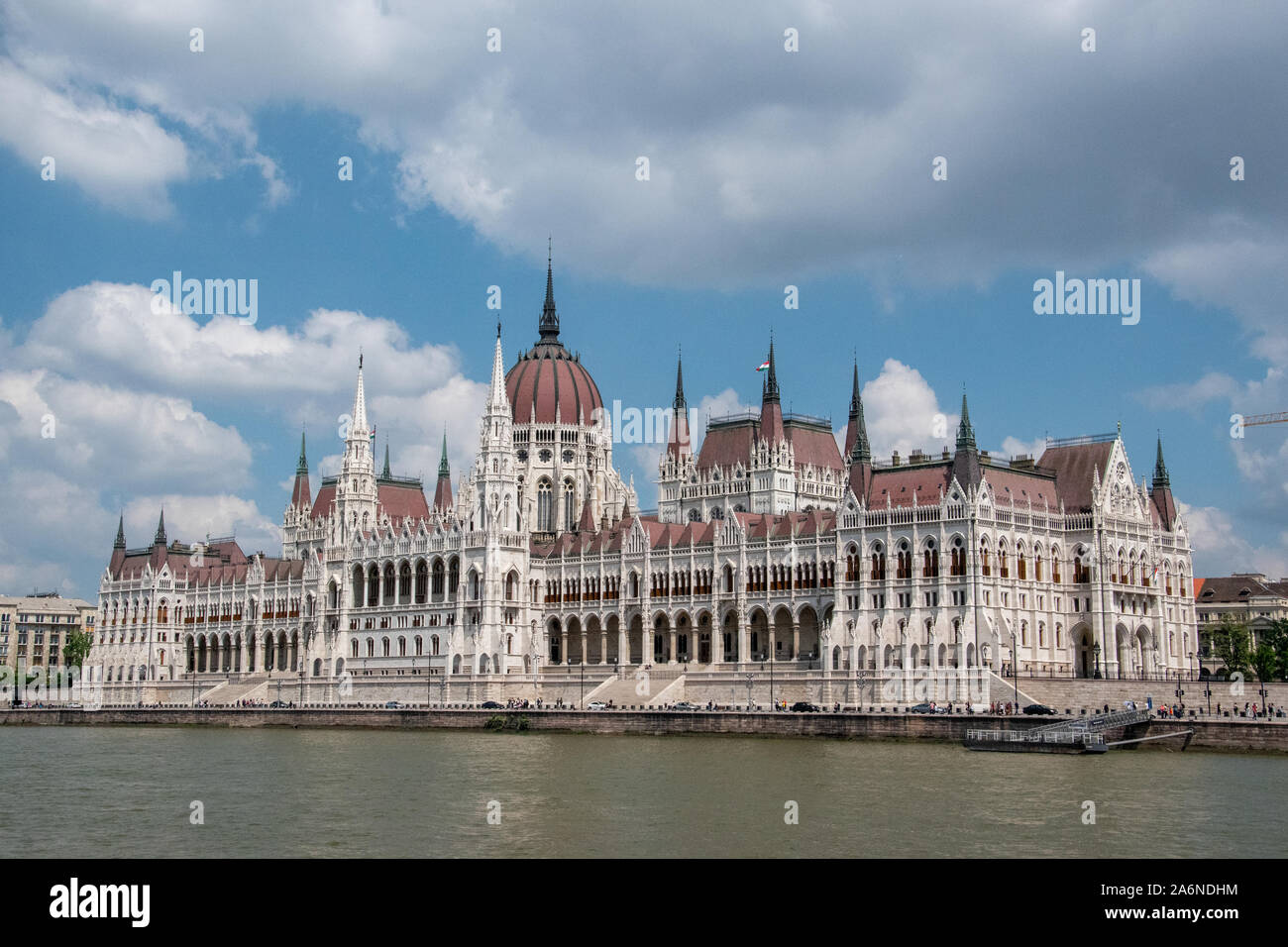 Le bâtiment du parlement hongrois à Budapest, Hongrie Photo Stock - Alamy