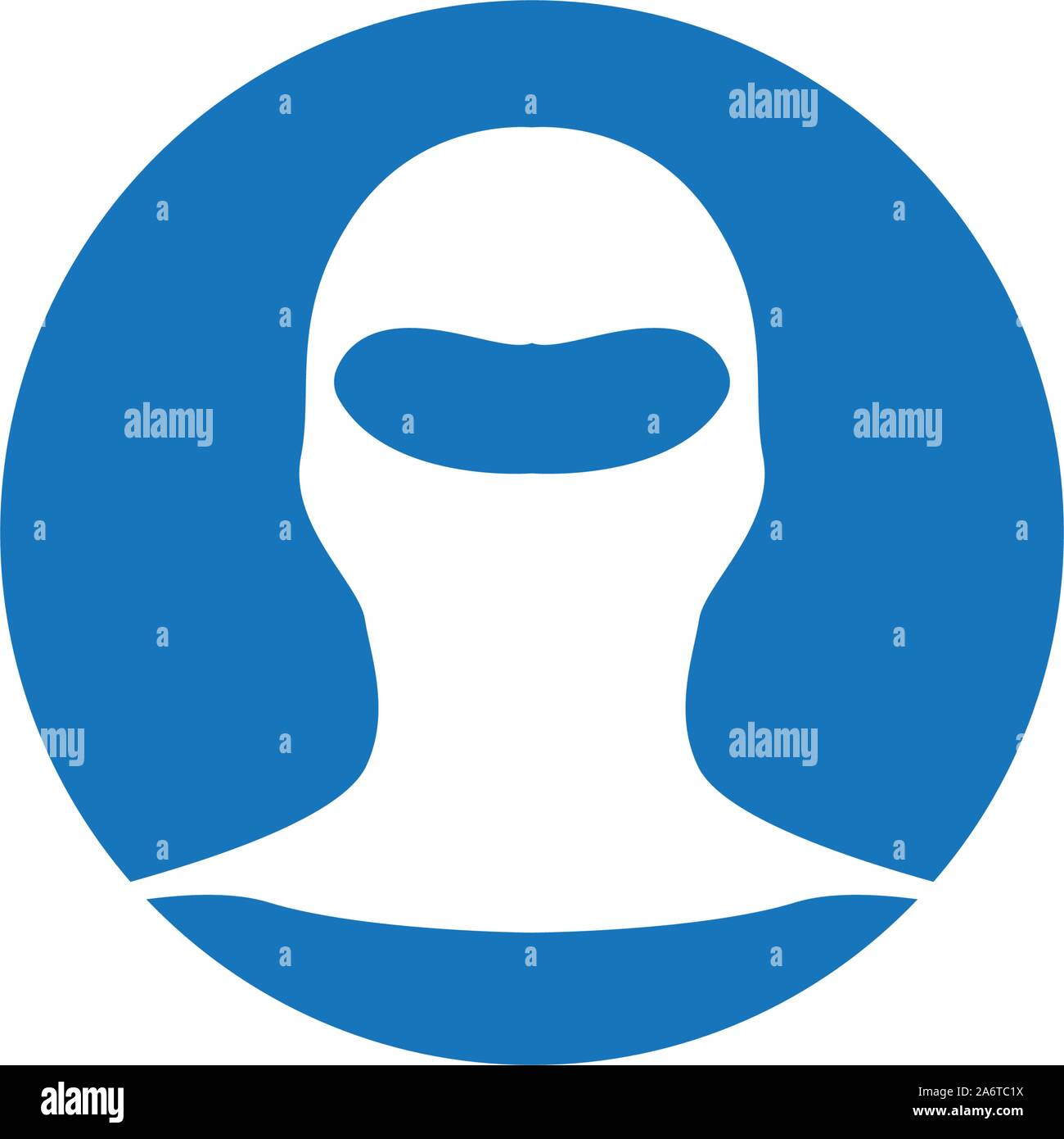 Logo symbole masque et Vector Illustration Image Vectorielle Stock - Alamy