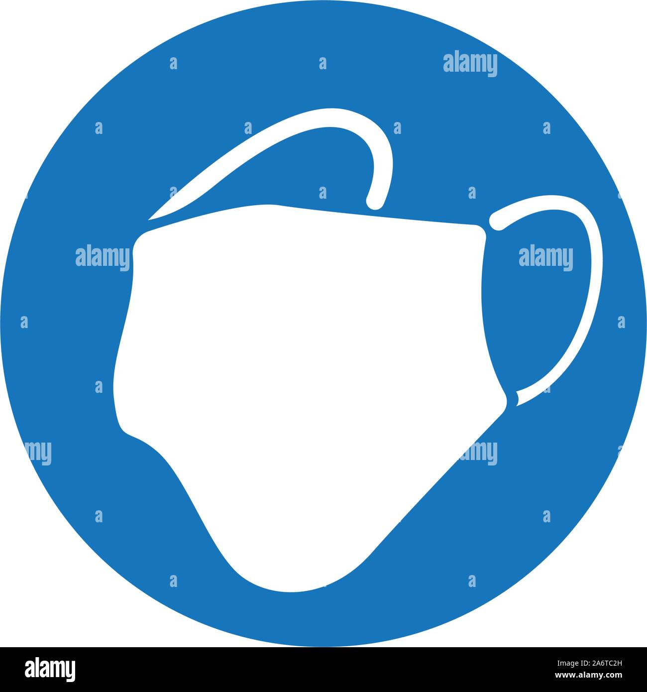 Logo symbole masque et Vector Illustration Image Vectorielle Stock - Alamy