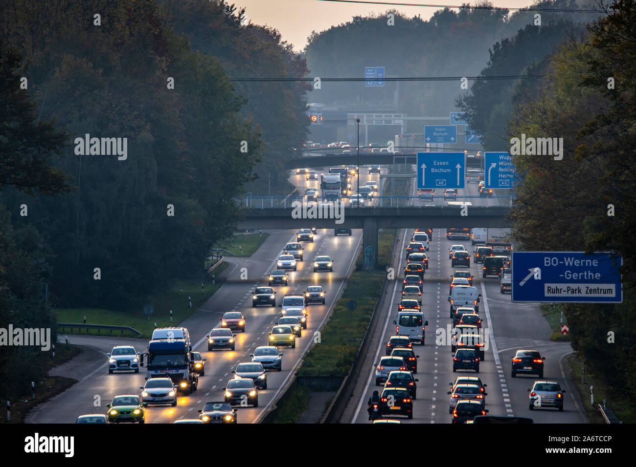 Germany Motorway Banque d'image et photos - Alamy