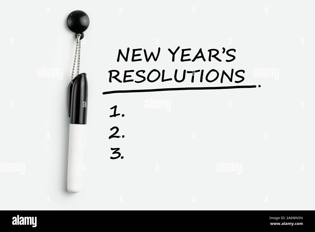 Résolution du nouvel an Banque de photographies et d’images à haute ...