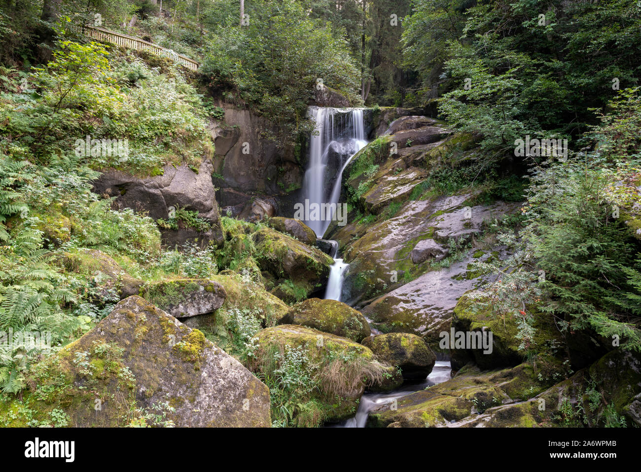 Cascades de Triberg, Forêt Noire, Allemagne Photo Stock - Alamy