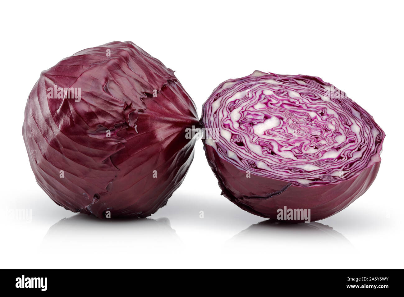 Choux rouges Banque d'images détourées - Alamy