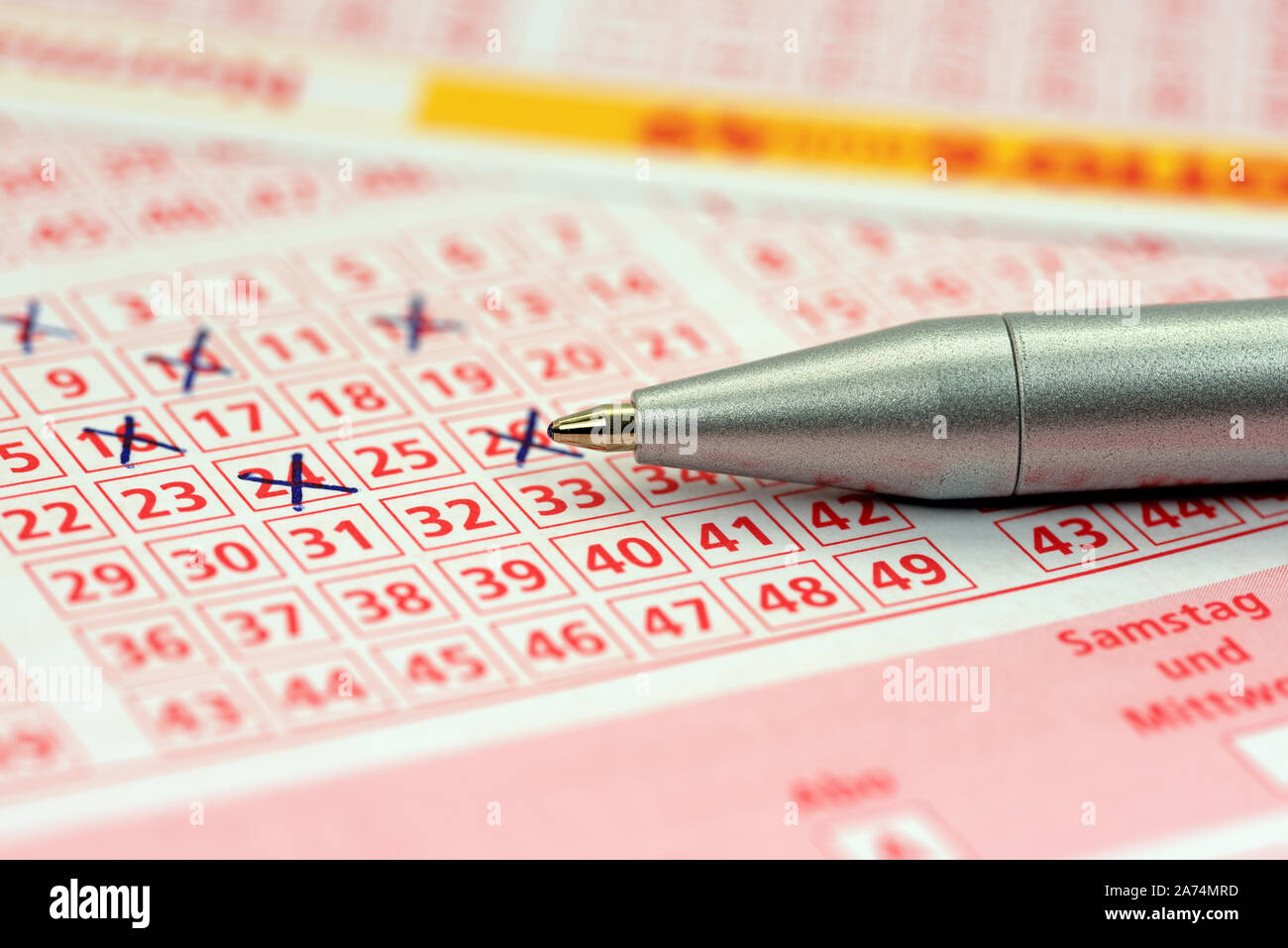 Billet de loto Banque de photographies et d’images à haute résolution ...