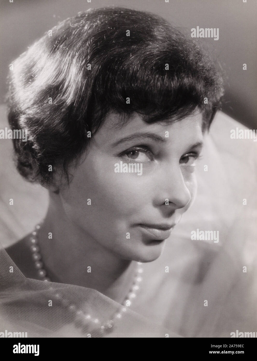 Agnes Fink, deutsch schweizerische Schauspielerin, Deutschland um 1956 ...