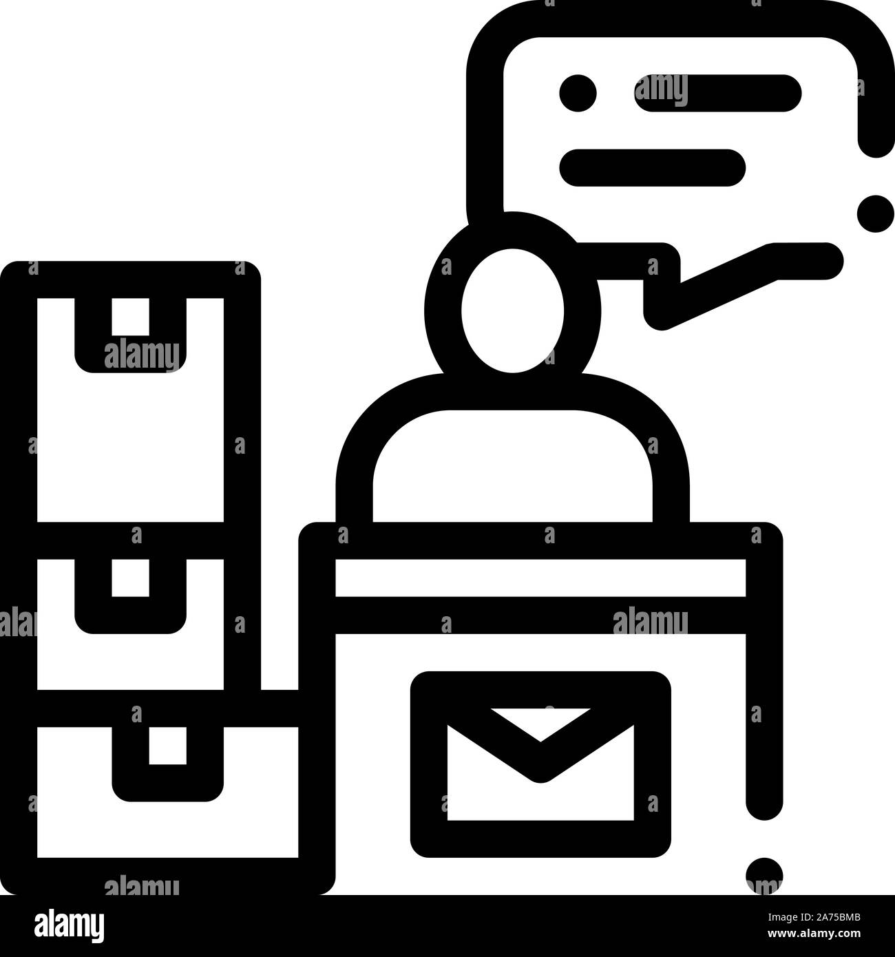 Logo de la poste Banque d'images noir et blanc - Page 2 - Alamy