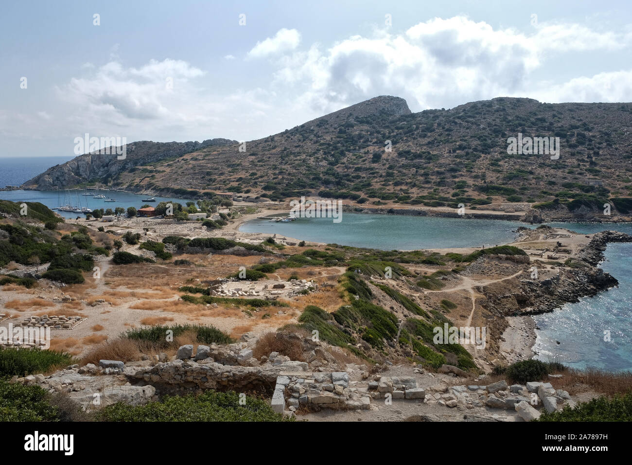 Knidos antik kenti Banque de photographies et d’images à haute ...