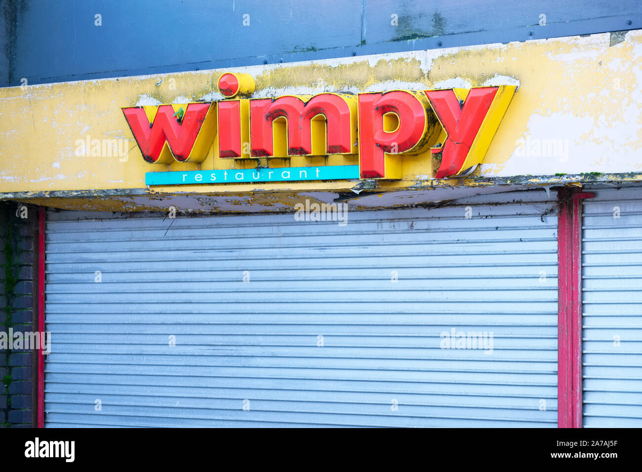 Wimpy fast food restaurant Banque de photographies et d’images à haute ...