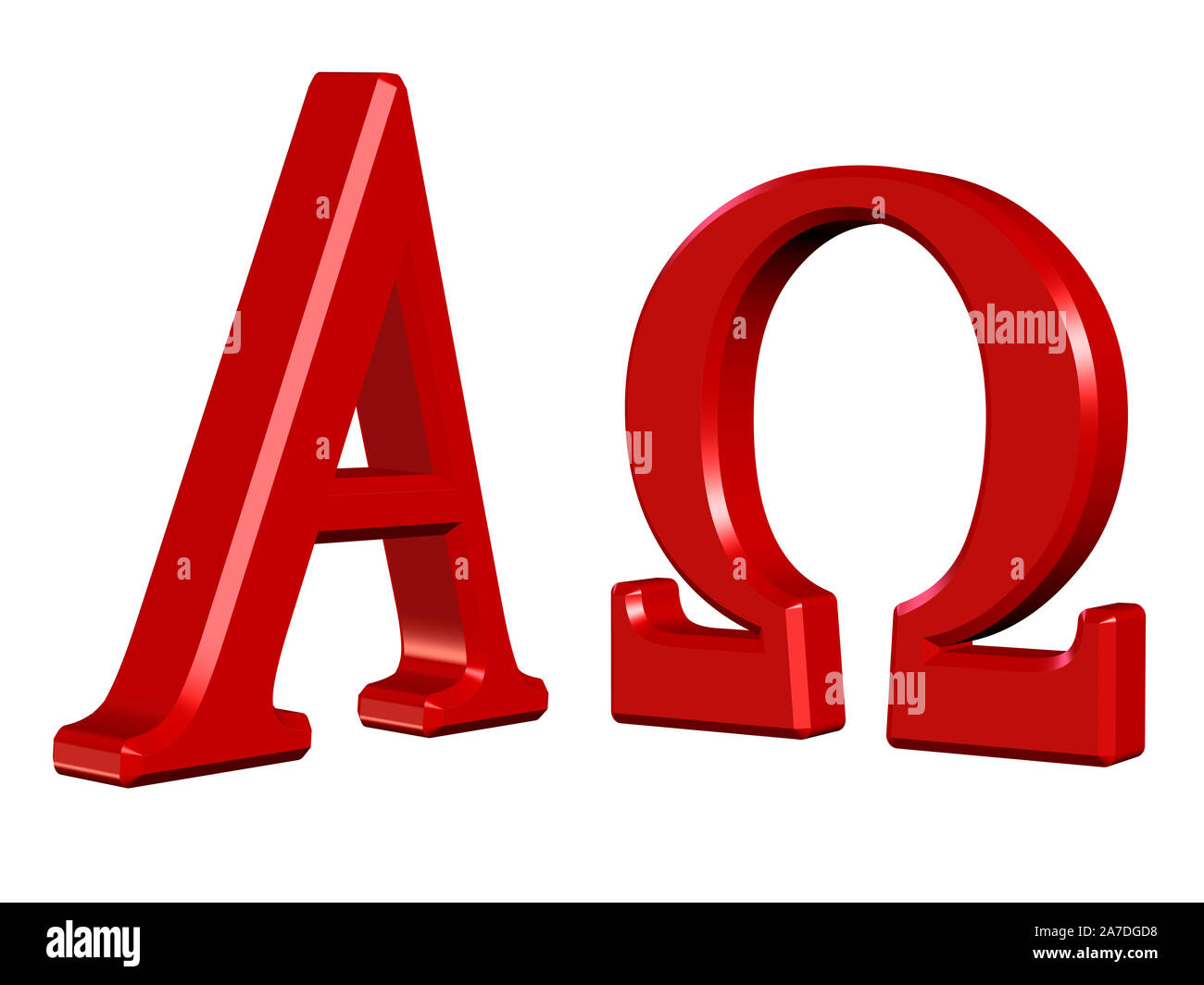 Symboles de l'alphabet grec Banque d'images détourées - Alamy