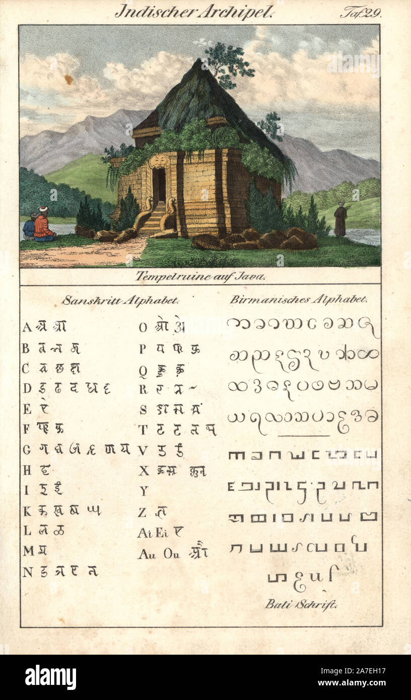 Alphabet balinais Banque de photographies et d’images à haute ...