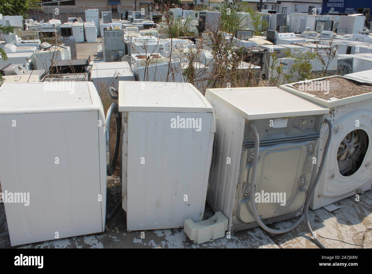 Washing machines white goods Banque de photographies et d’images à ...