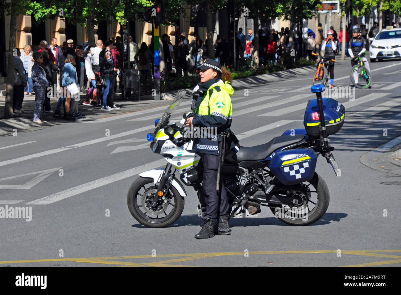 Femme Motocycliste Banque d'image et photos - Alamy