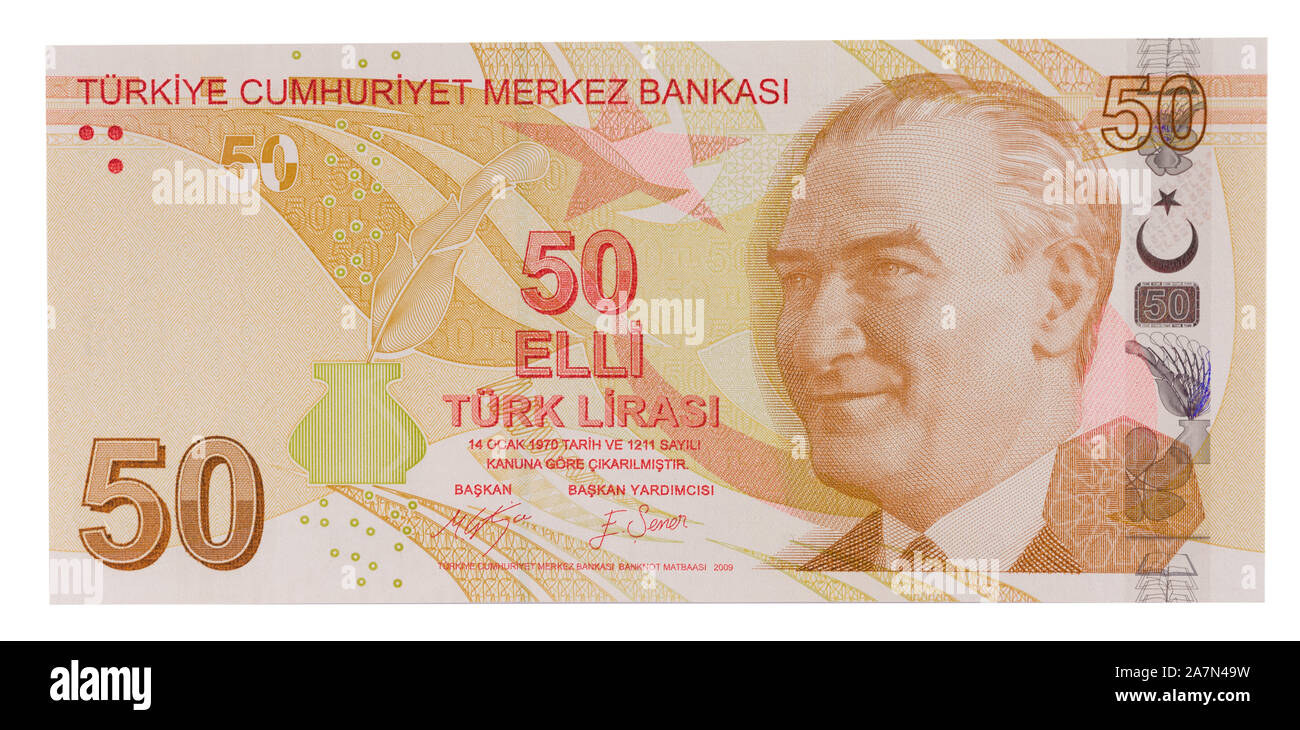 Turkish banknotes Banque de photographies et d’images à haute ...