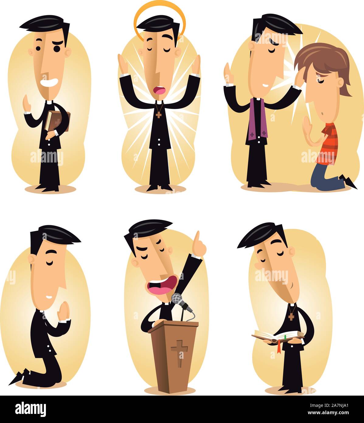 Illustrations bibliques Banque d'images vectorielles - Alamy