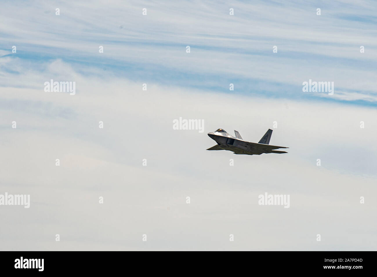 Le lieutenant-colonel Paul "Loco" Lopez, F-22 Raptor et commandant de l ...
