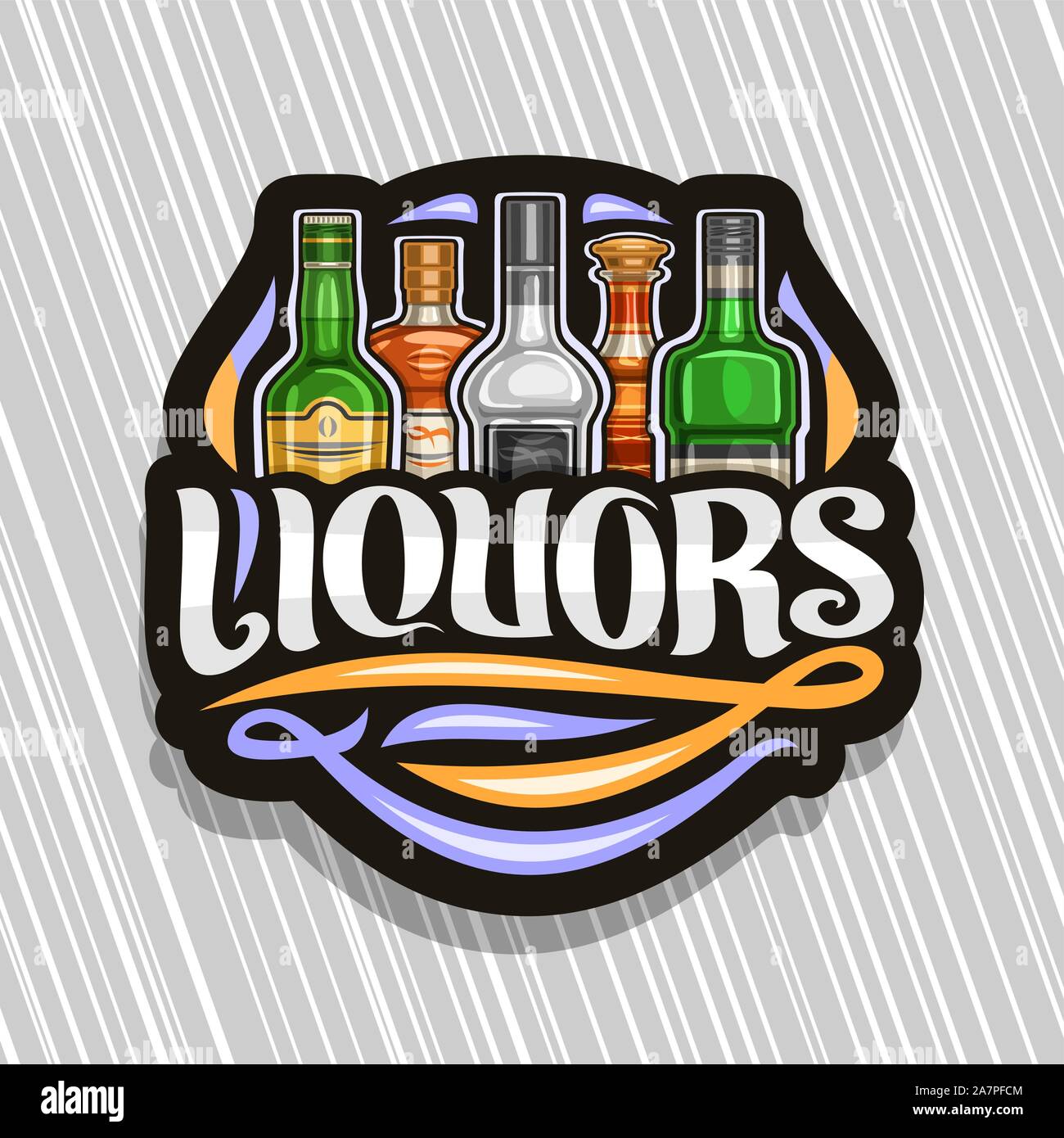 Martini logo Banque d'images vectorielles - Alamy