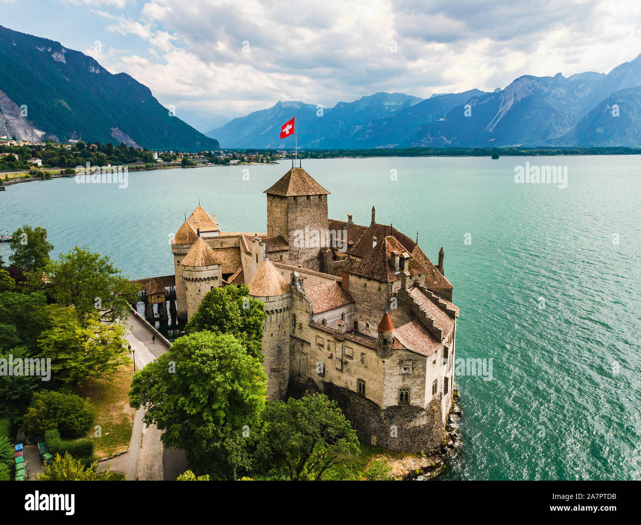 Chateau chillon Banque de photographies et d’images à haute résolution - Alamy