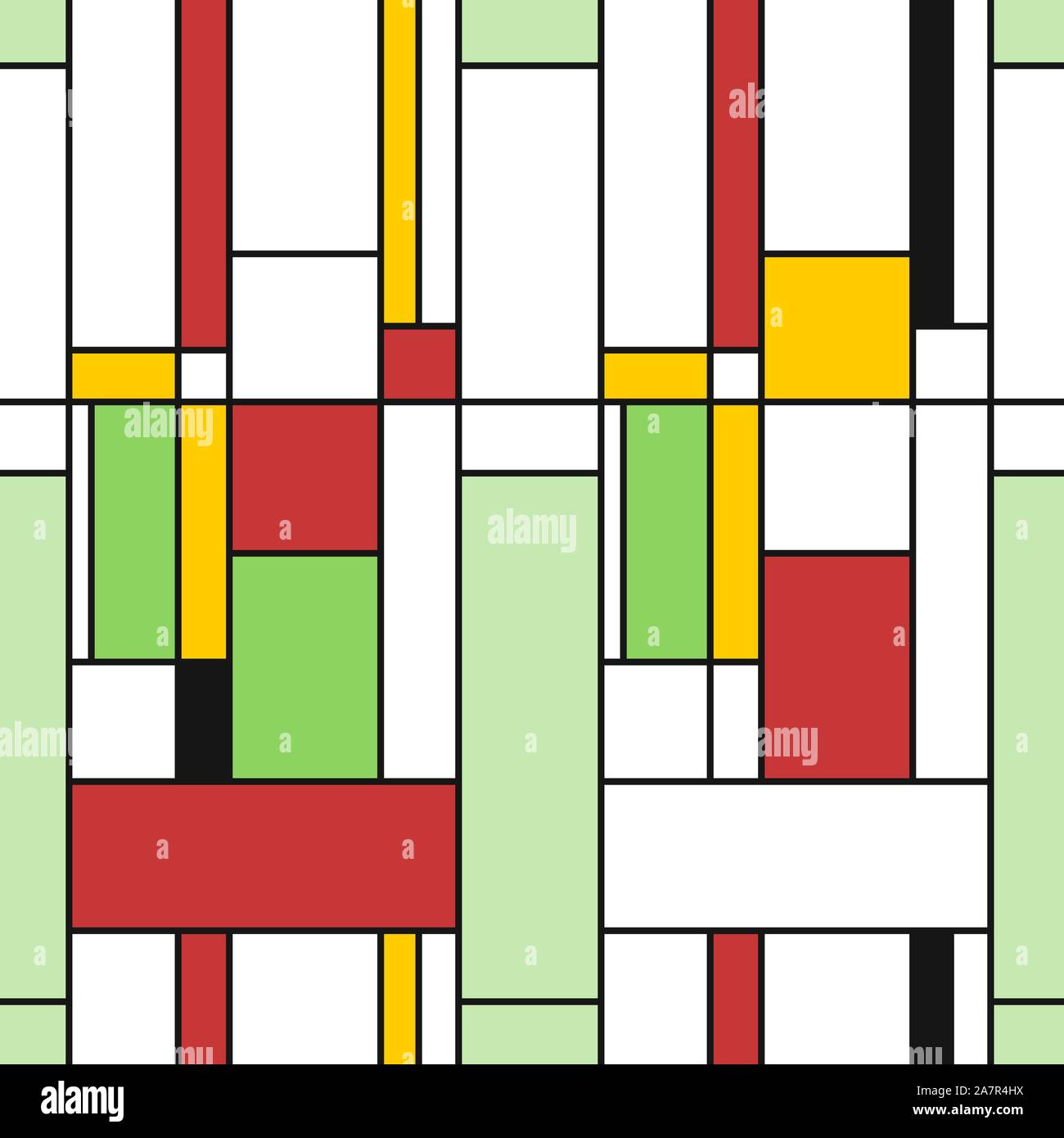 Modèle simple et moderne - seamless texture en style Mondrian. Pour la ...