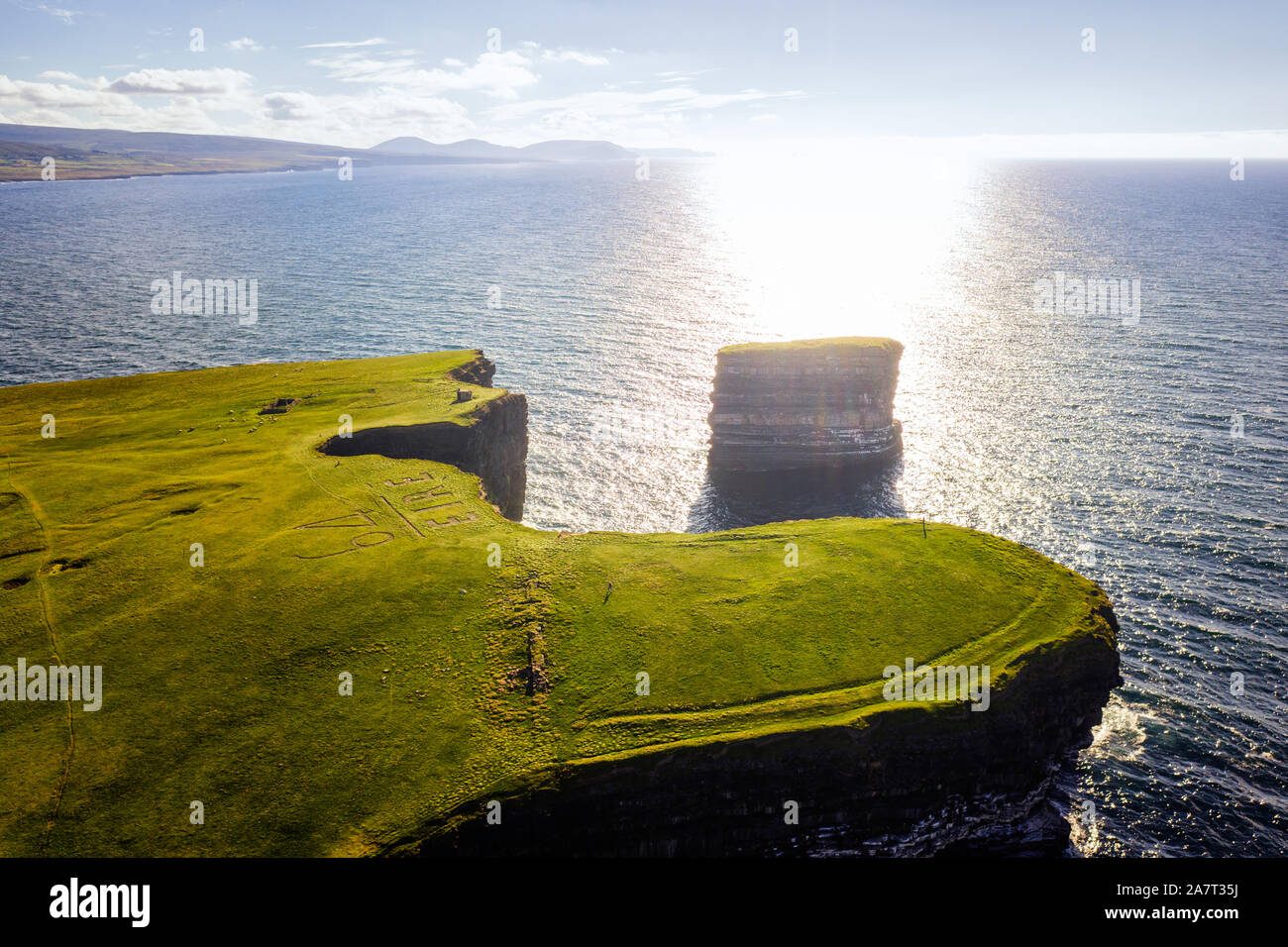 Downpatrick head Banque de photographies et d’images à haute résolution ...