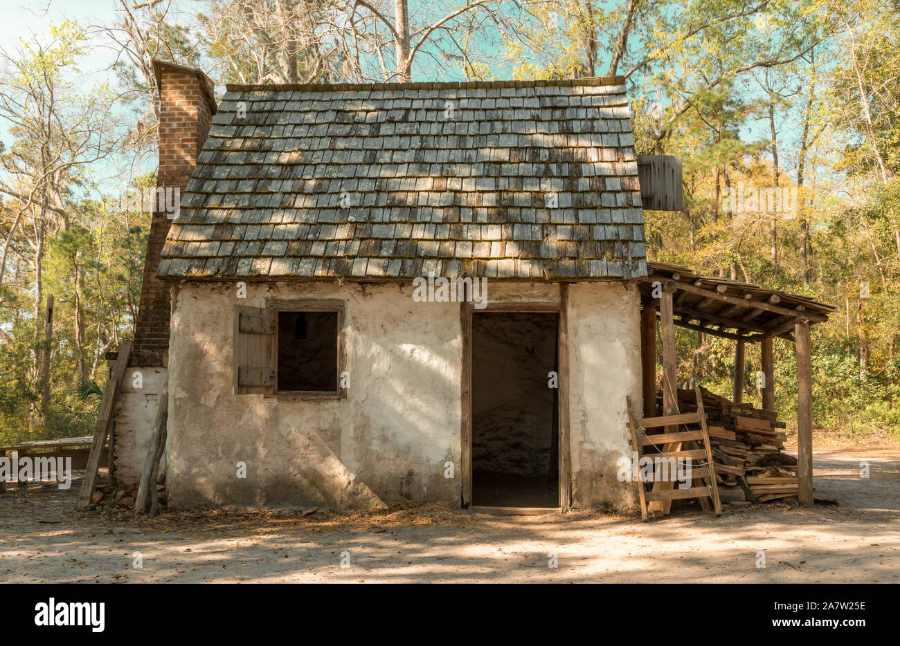 Ancienne cabane d'esclaves Banque de photographies et d’images à haute résolution - Alamy