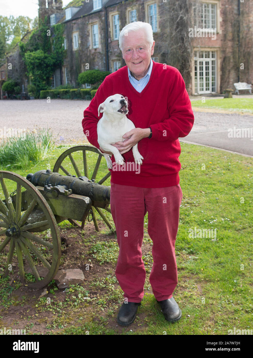 Sir Benjamin Slade à son domicile près de Taunton. Il est à la ...