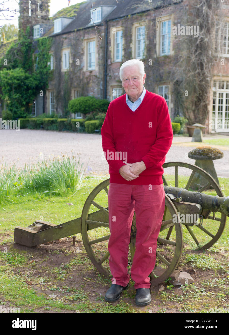 Sir Benjamin Slade à son domicile près de Taunton. Il est à la ...