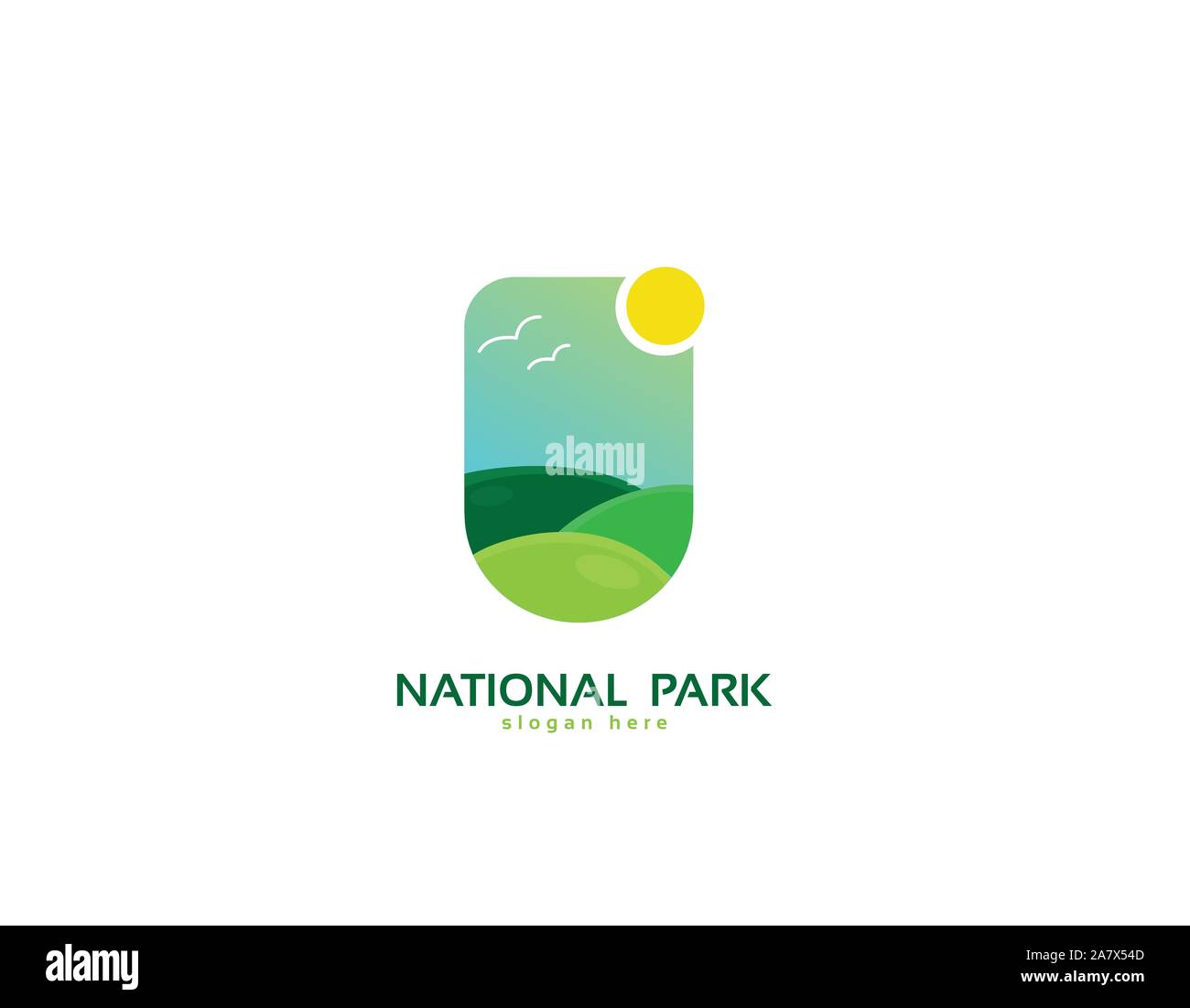 Logo national Banque d'images vectorielles - Alamy