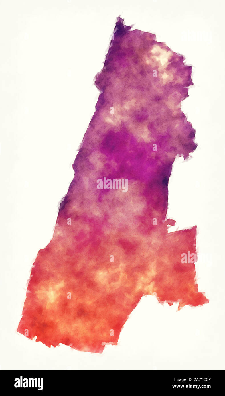 Tel aviv district map Banque de photographies et d’images à haute ...